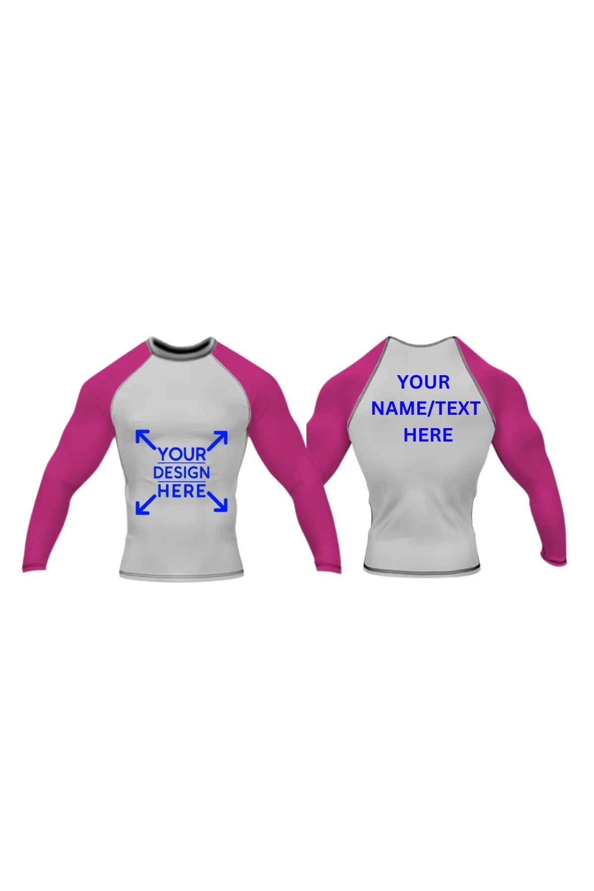 Custom Fusion Core Rash Guard – GRAPPO SPORTS USA